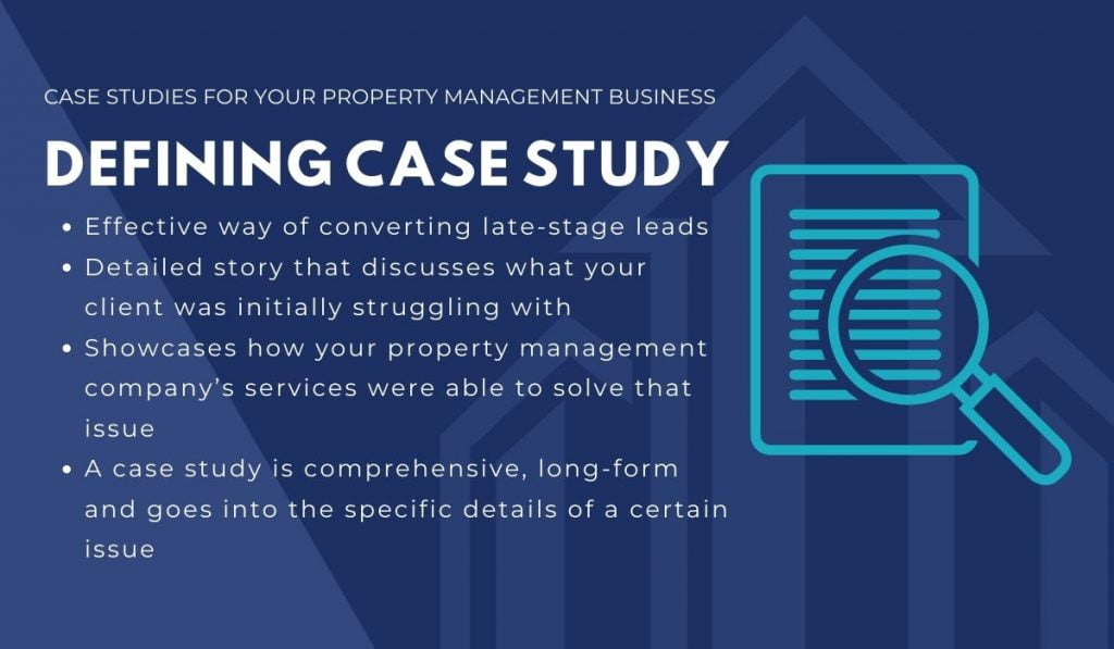 Using Case Studies for Your Property Management Business